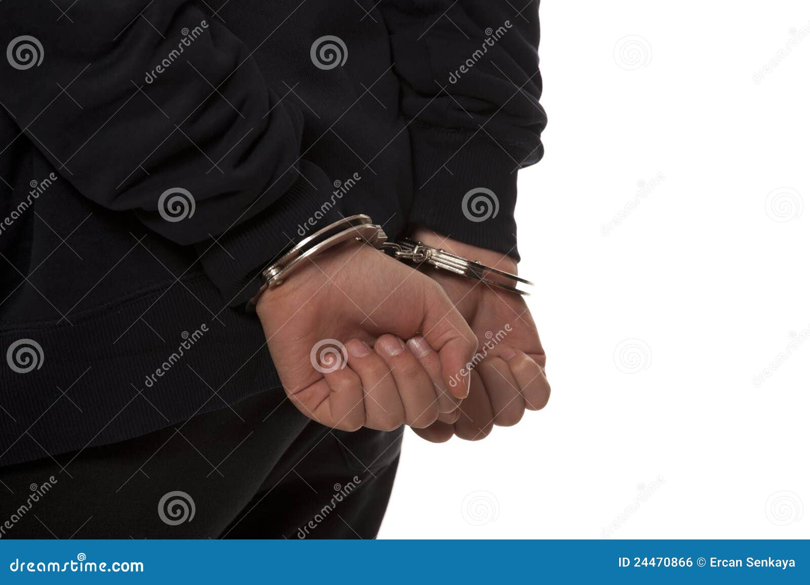 Steel handcuffs stock photo. Image of adult, device, criminal - 24470866