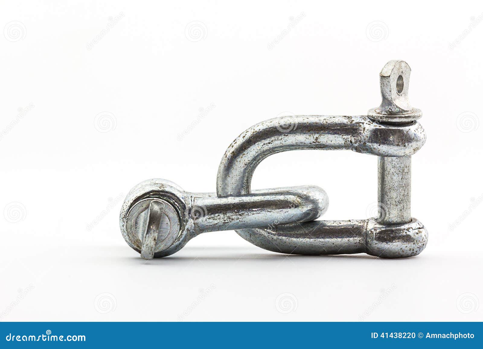 Steel Hardware for Fitting Electrical Cable. Stock Photo - Image of ...