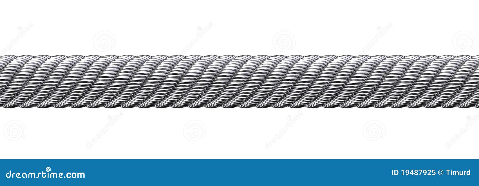 Steel hawser stock illustration. Illustration of steel - 19487925