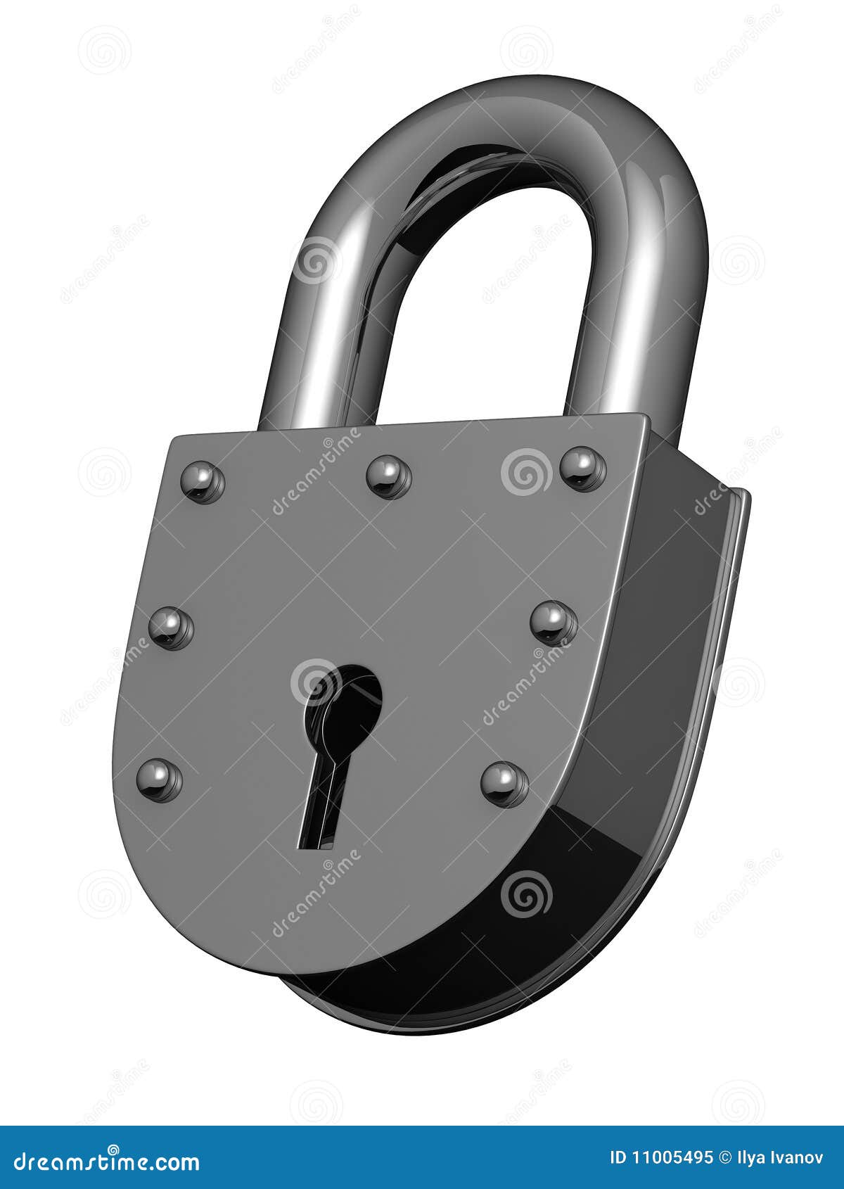 Steel heavy lock stock illustration. Illustration of path - 11005495