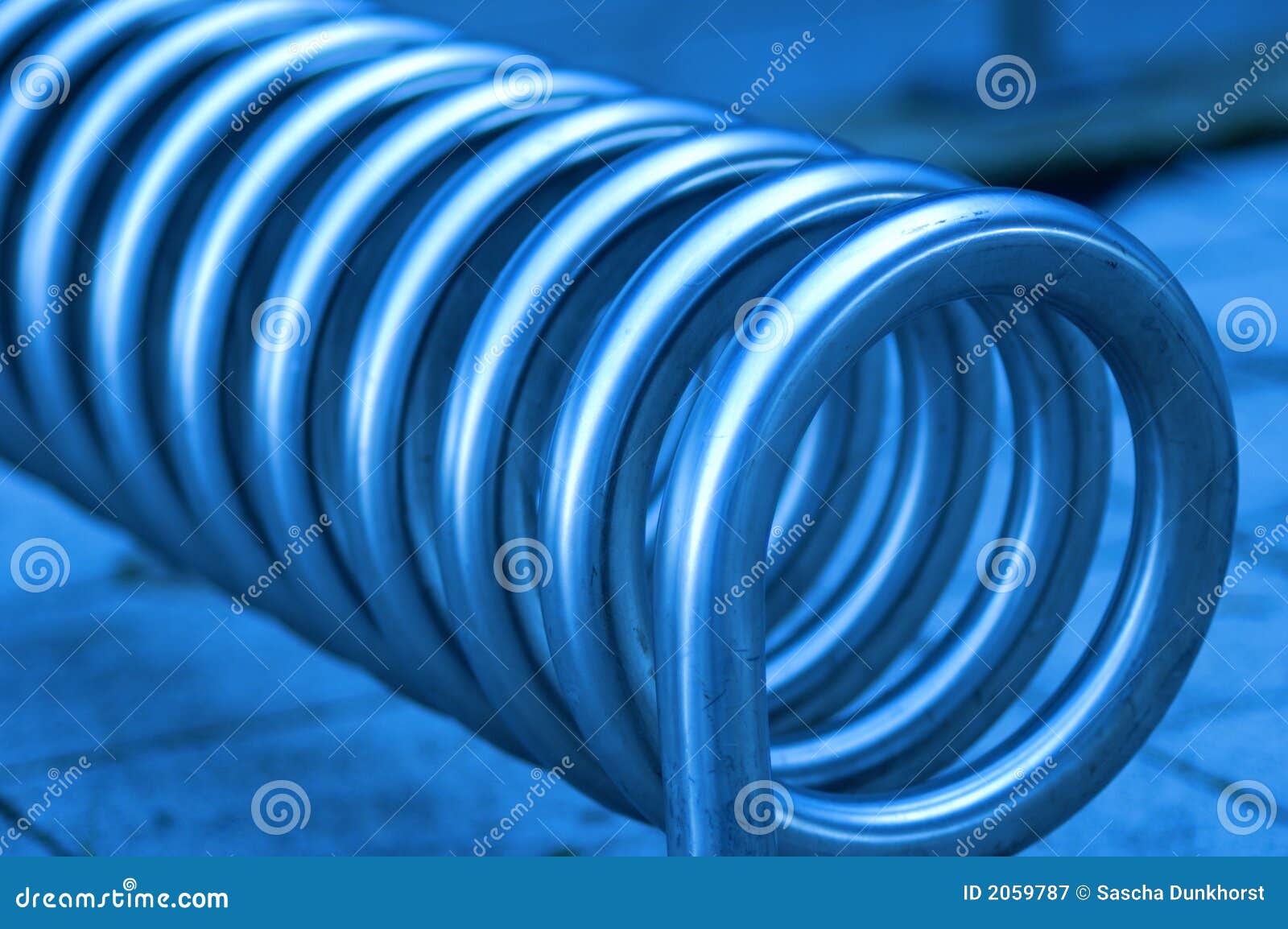 Steel helix stock image. Image of close, abstract, pure - 2059787