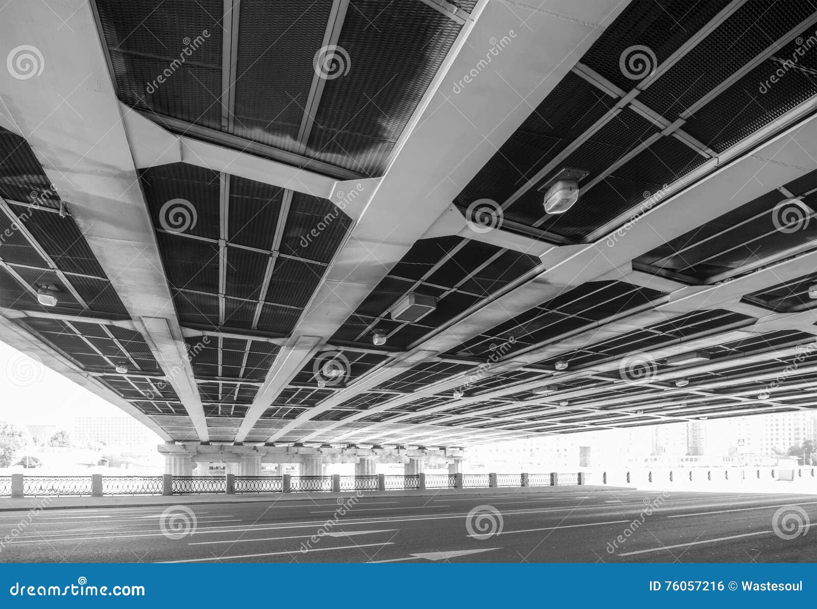 Steel highway bridge stock photo. Image of highway, route - 76057216