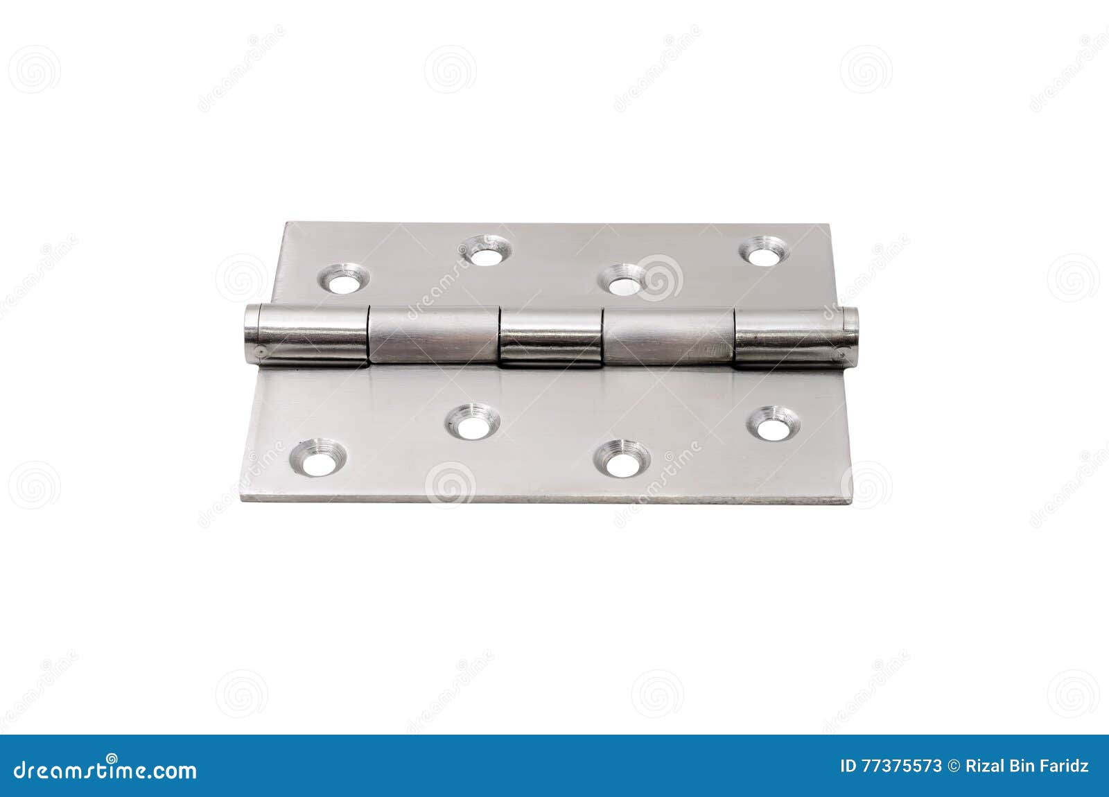 Steel hinges stock image. Image of hinges, engineering - 77375573