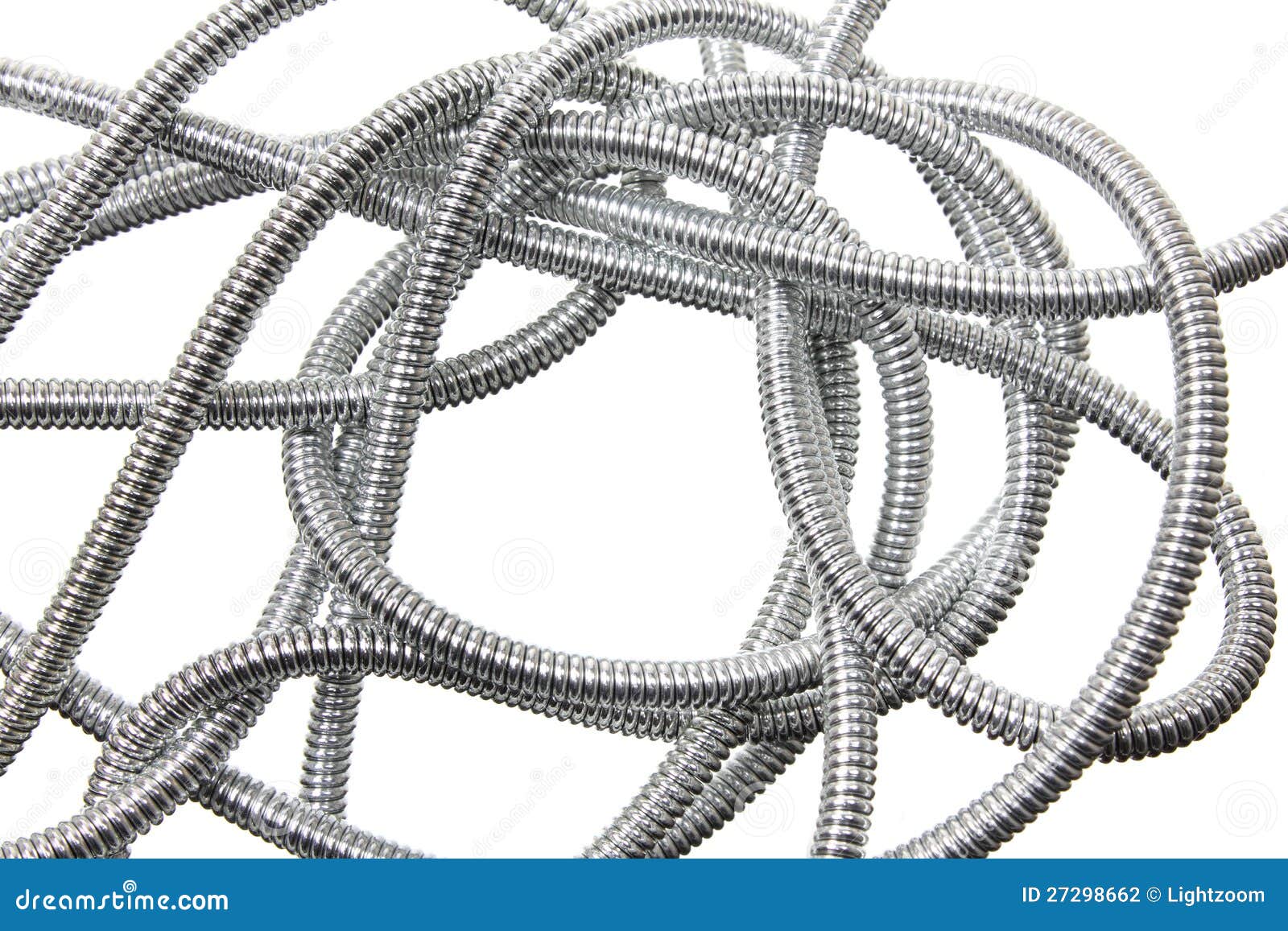 Steel Hose Drainage Pipe stock photo. Image of object - 27298662