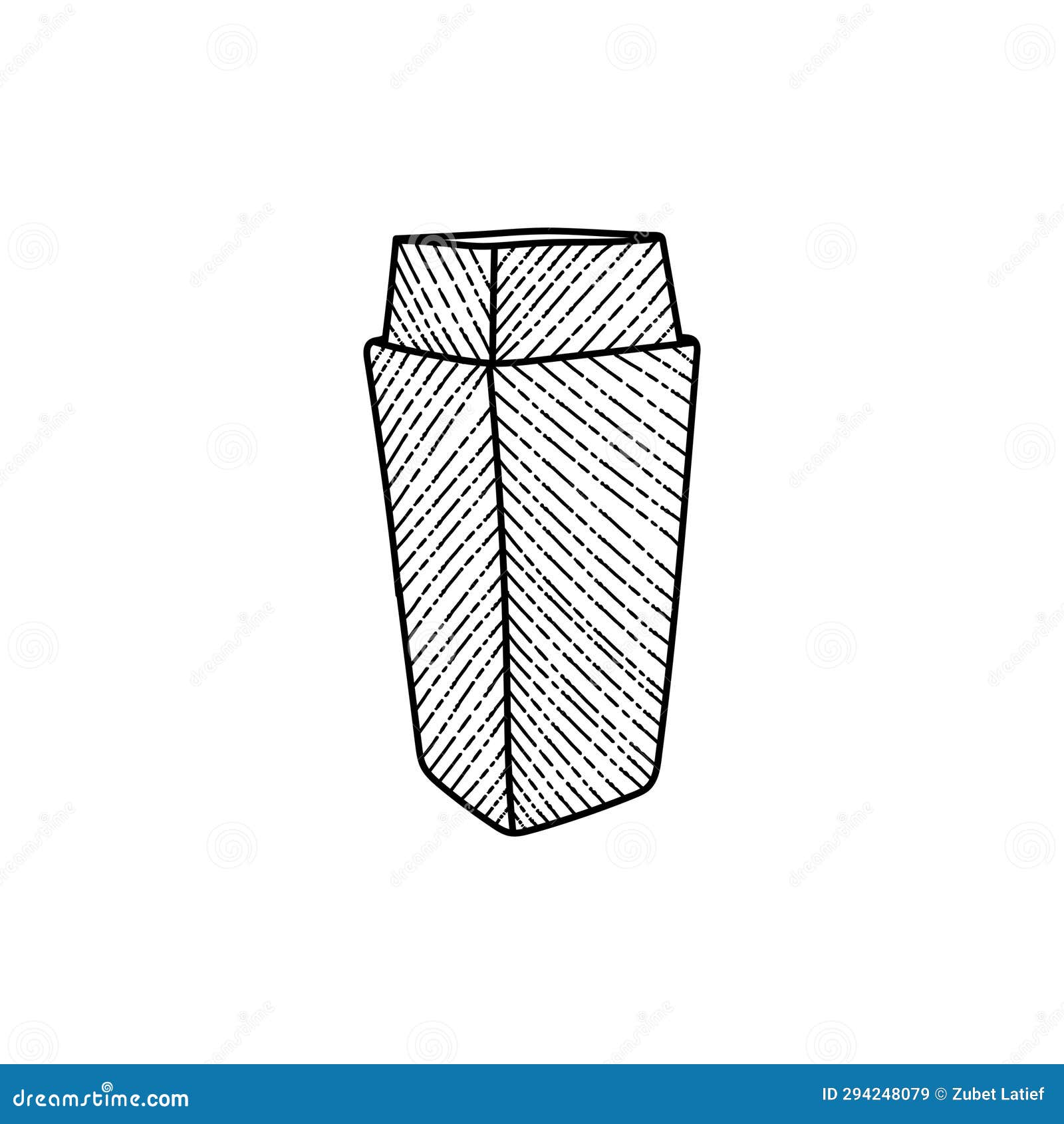 Steel Ingots Line Art Illustration Creative Design Stock Vector ...