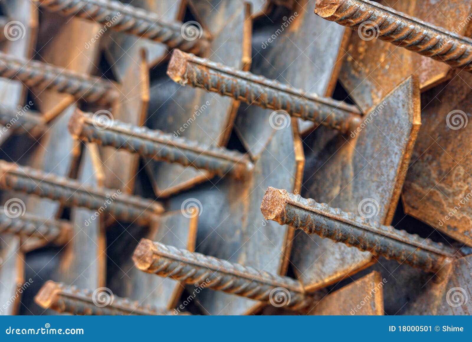 Steel iron stock image. Image of cast, reinforcement - 18000501
