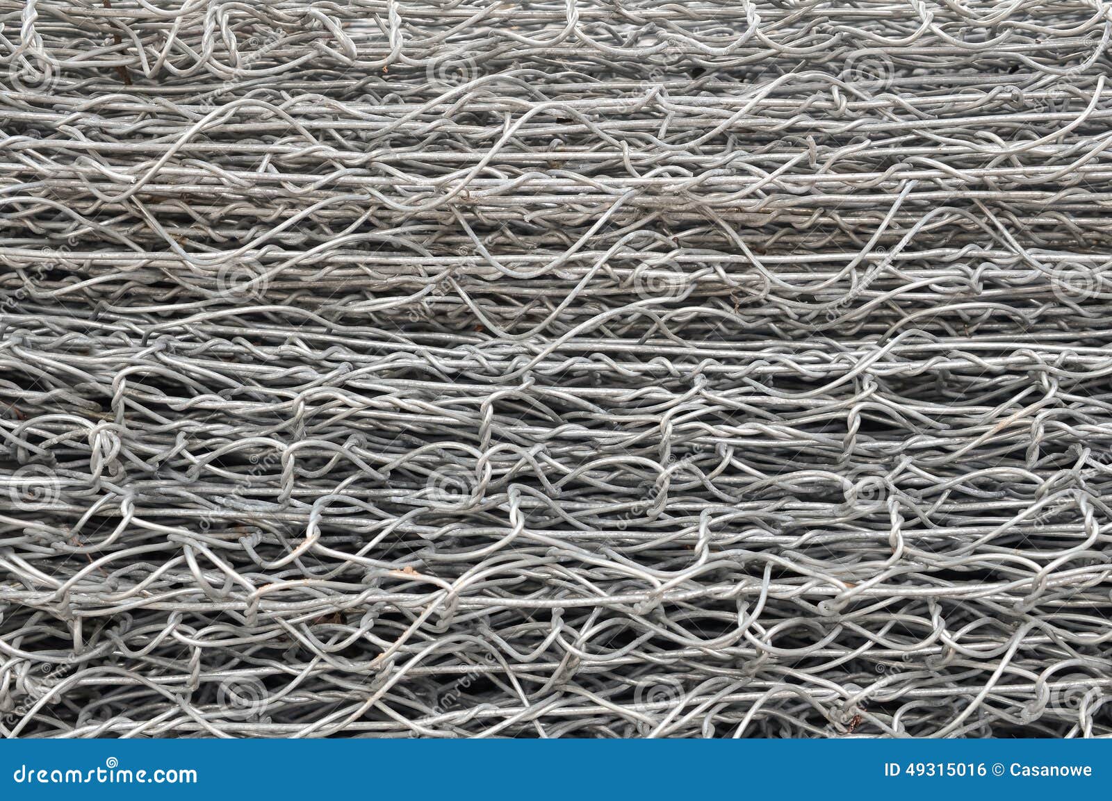 Steel Iron Raw Wire Fence Texture in a Warehouse Stock Photo - Image of ...