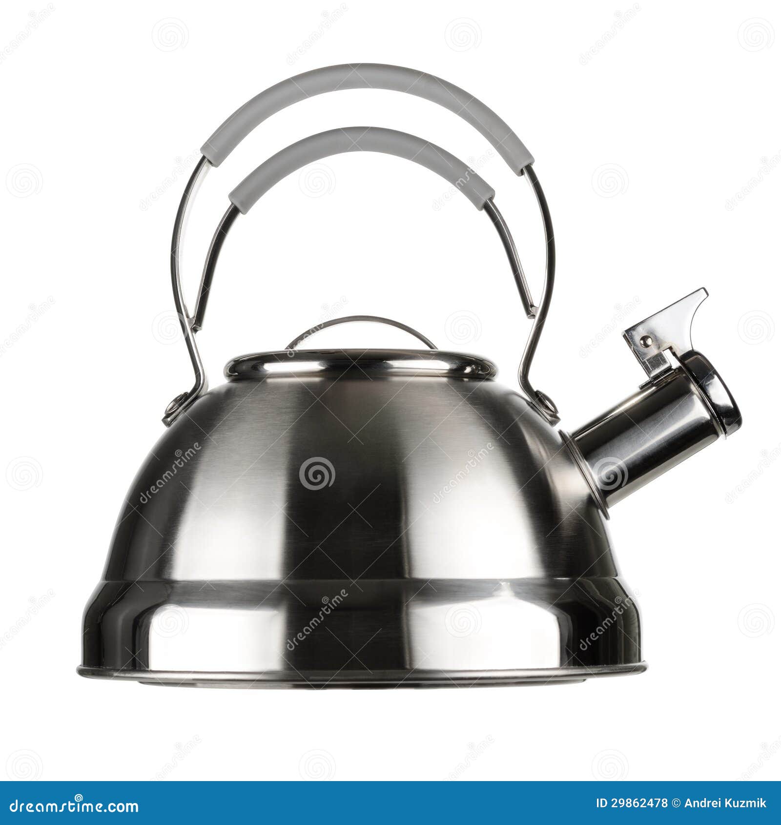 Steel kettle stock photo. Image of white, equipment, domestic - 29862478