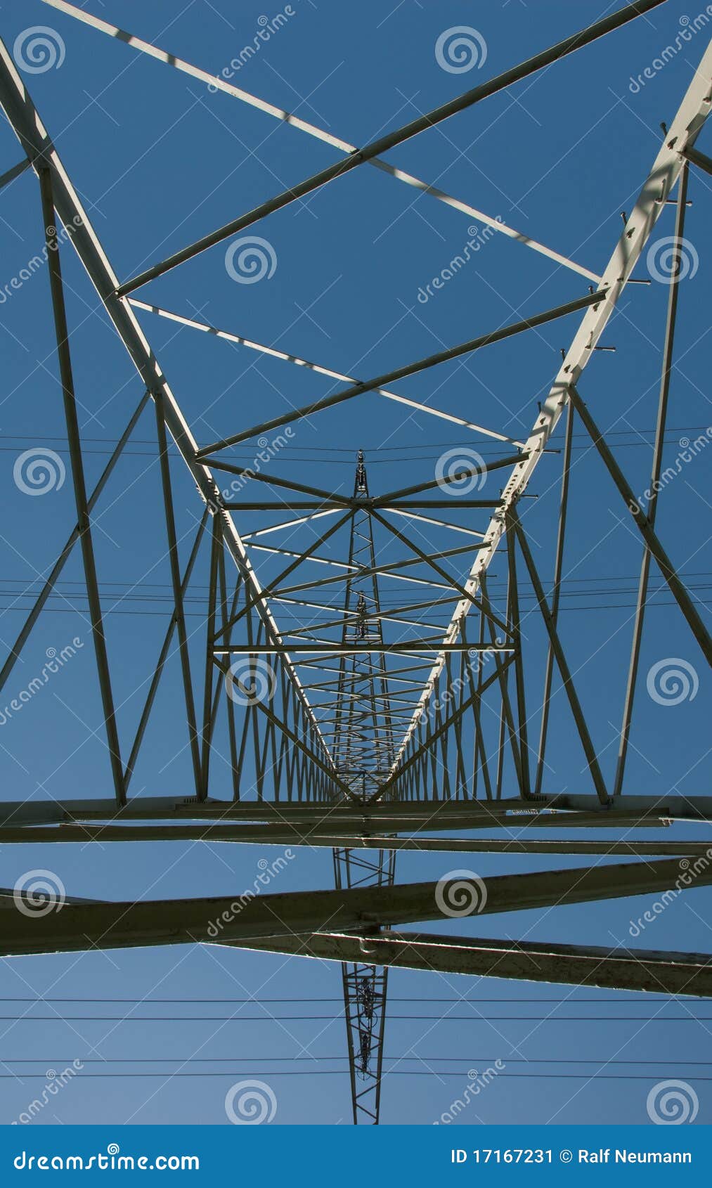 Steel lattice mast stock image. Image of circuits, cable - 17167231