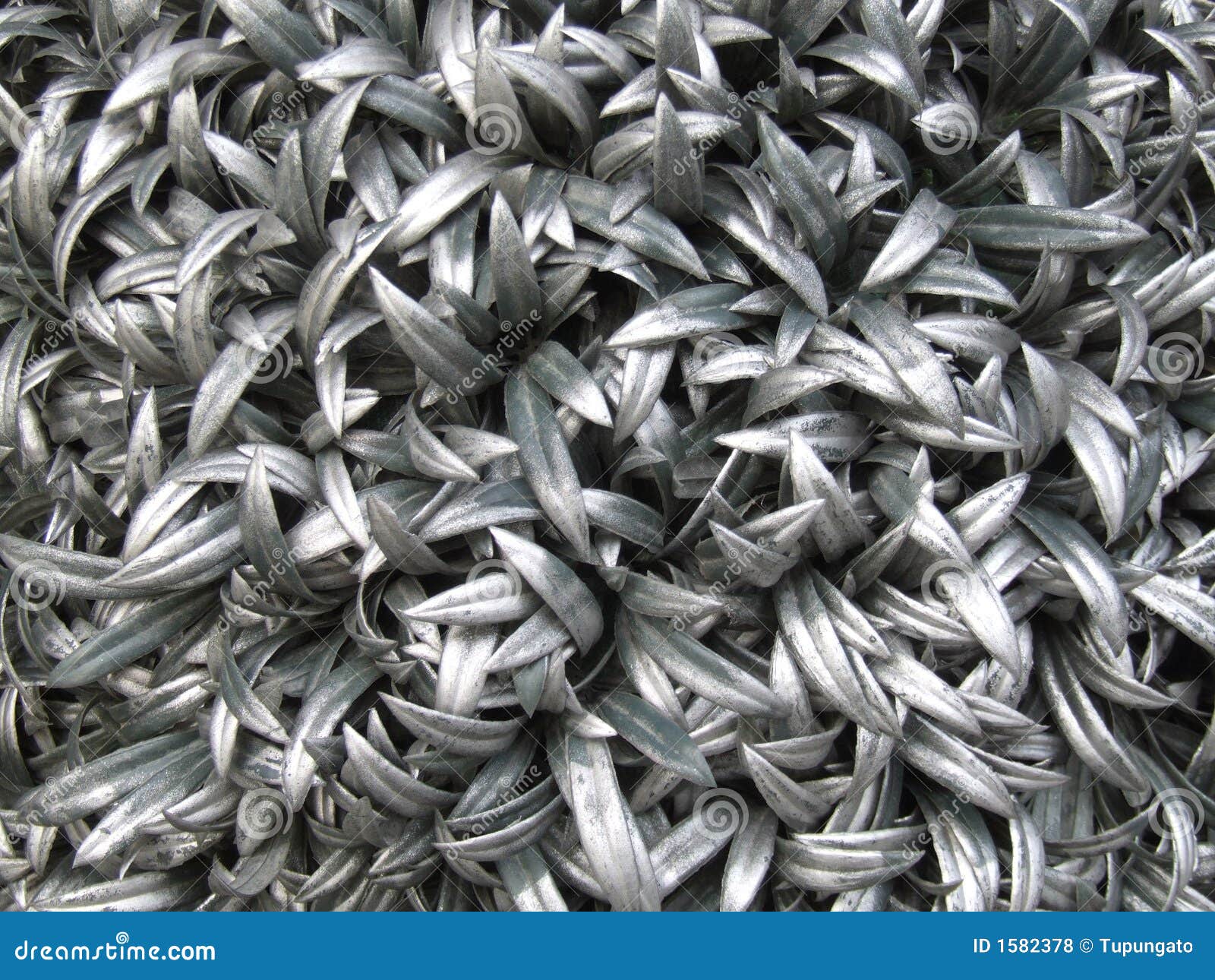 Steel leaves abstract stock photo. Image of abstract, nature - 1582378