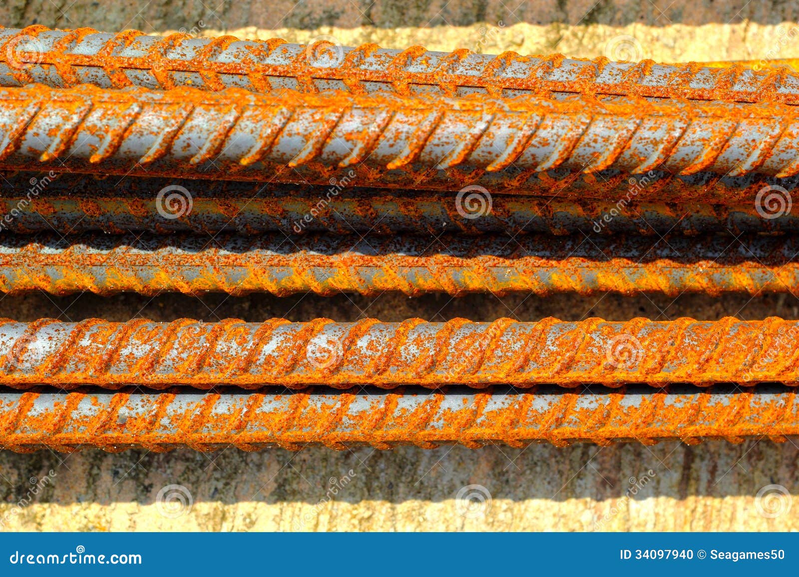 Steel Lines - for Construction - Background Stock Photo - Image of bars ...