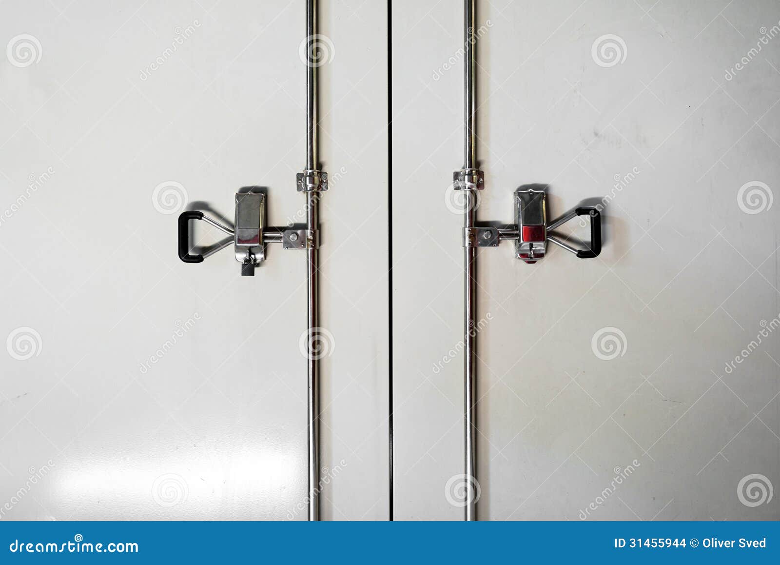 Steel Locker Hazard Warning Sign Royalty-Free Stock Photo ...