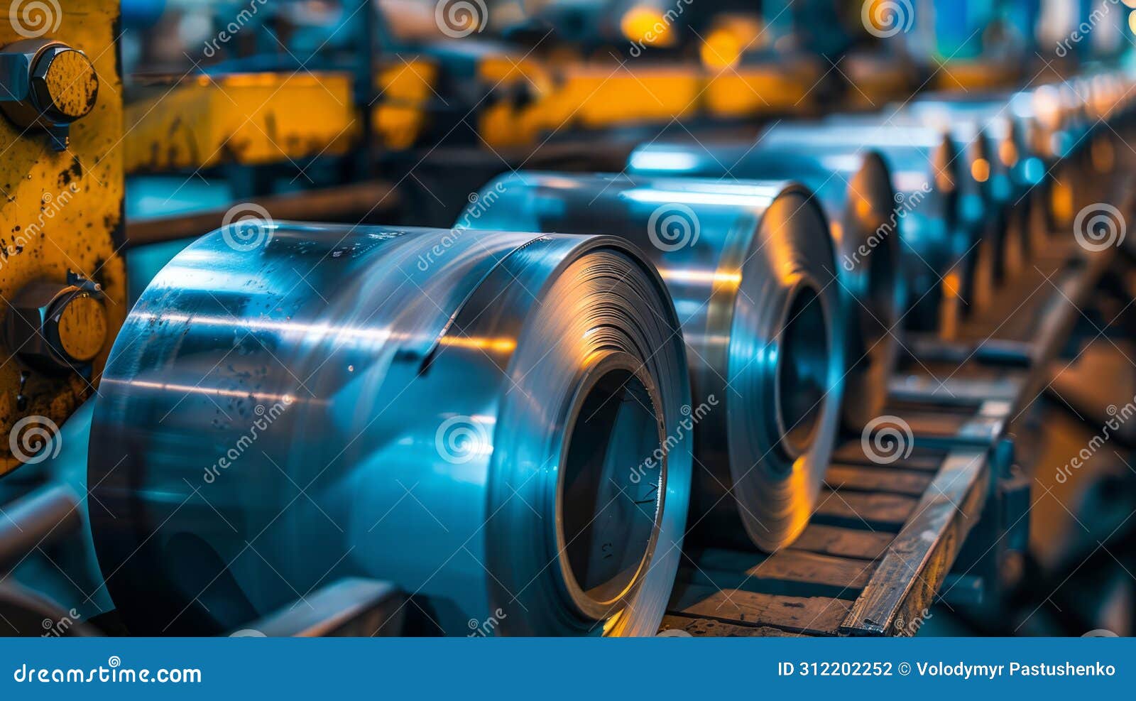 Steel is Major Export Commodity Stock Photo - Image of engineering ...