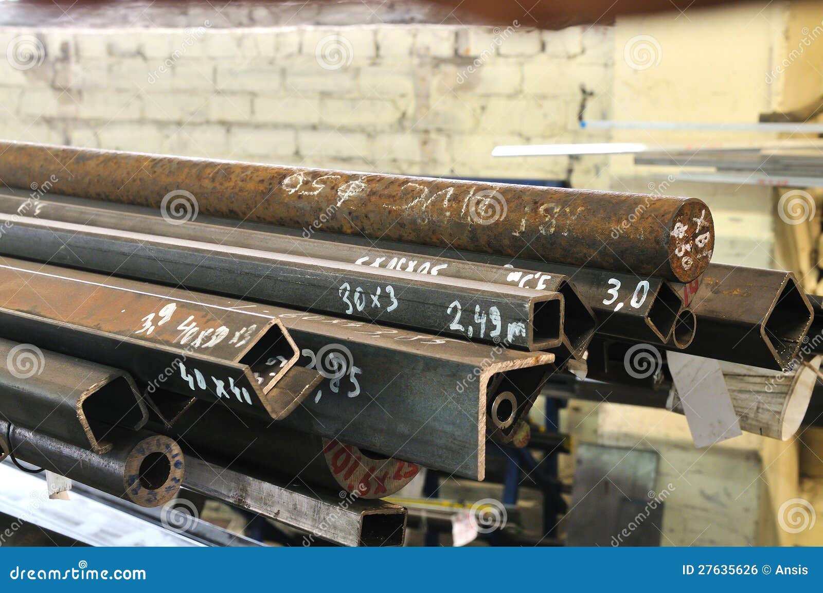 Steel Materials stock photo. Image of exact, accurate - 27635626