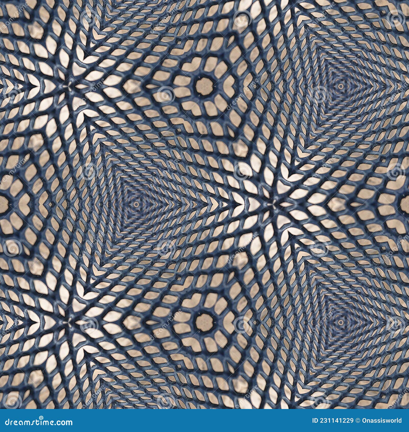 Steel Mesh Abstracts Backgrounds Shapes Stock Illustration ...