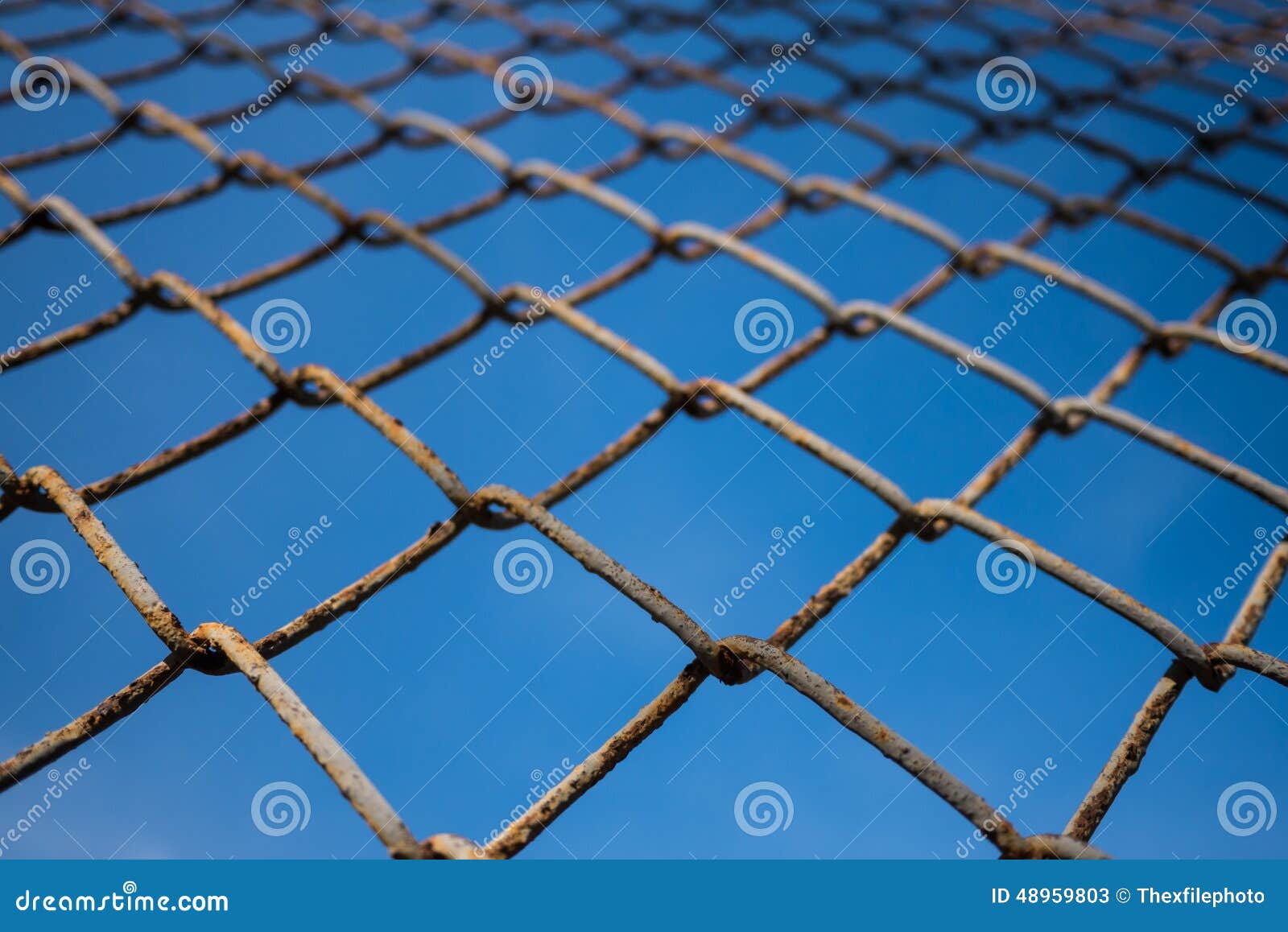 Steel mesh stock image. Image of abstract, fence, metal - 48959803