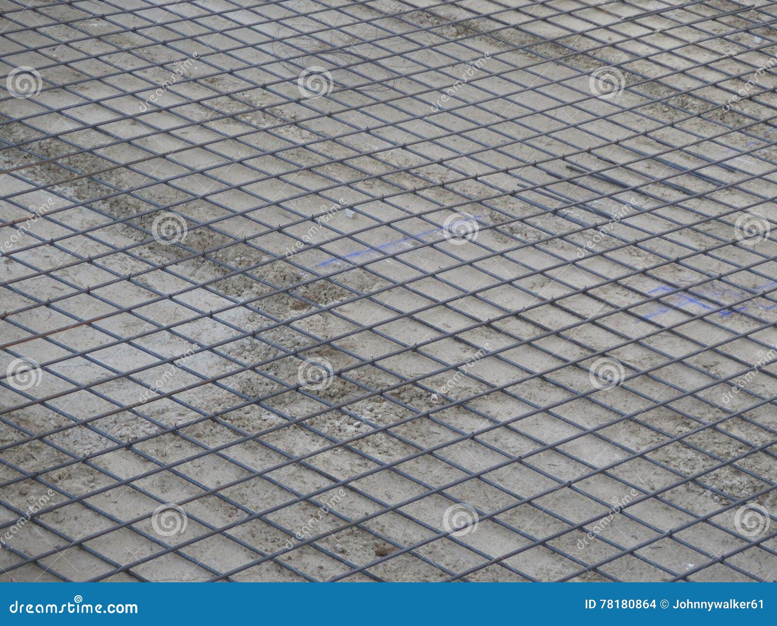 Steel Mesh on Concrete Base Stock Photo - Image of equipment, climate ...