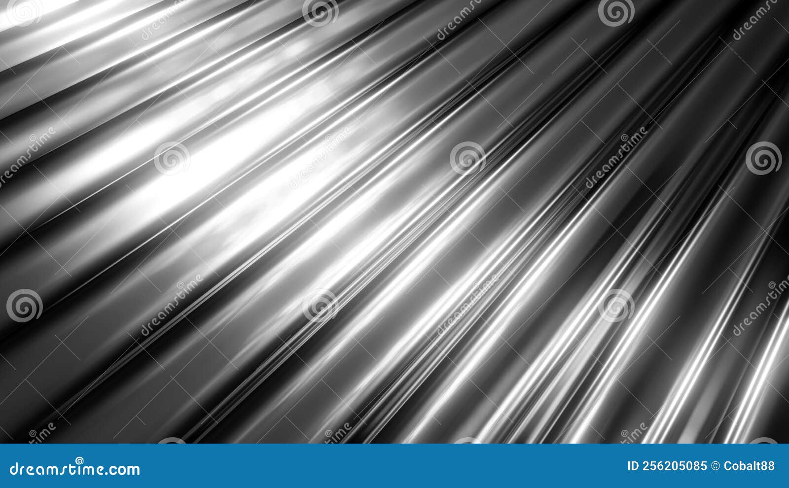 Steel Metal Texture, Interesting Waves Pattern Silver Metallic Stock ...