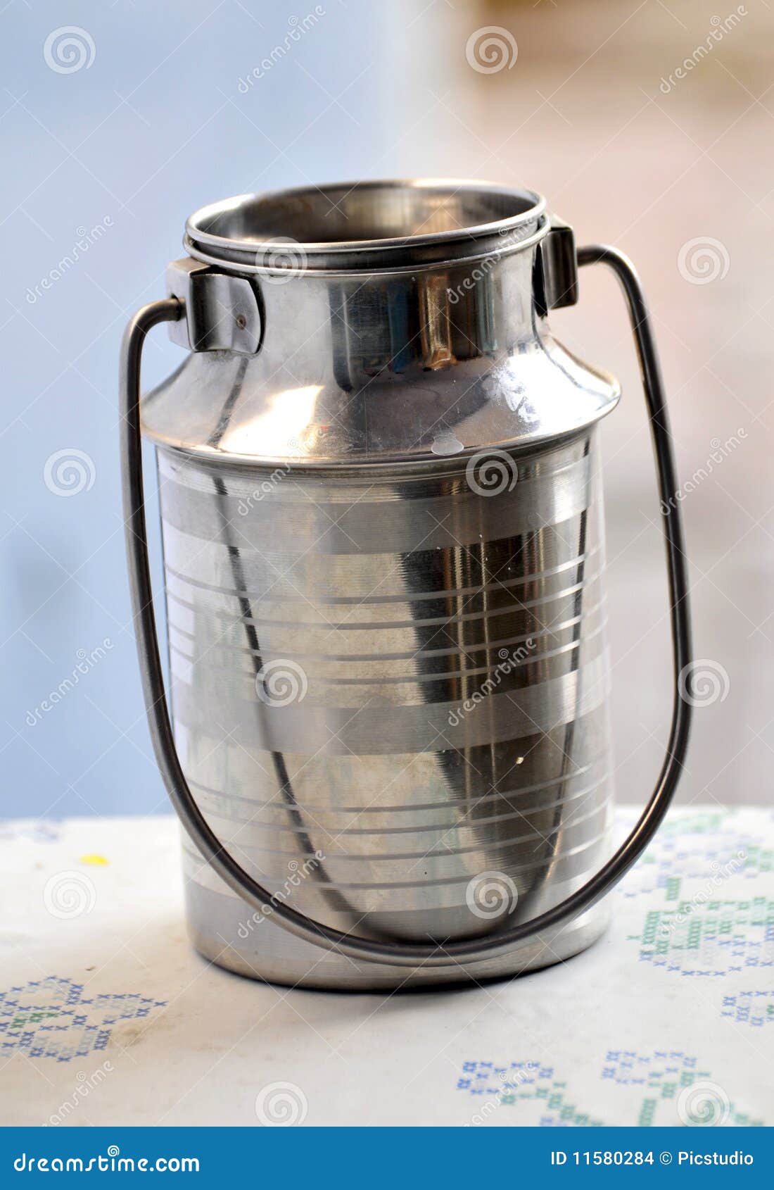 Steel milk can stock photo. Image of retro, bottle, farm - 11580284