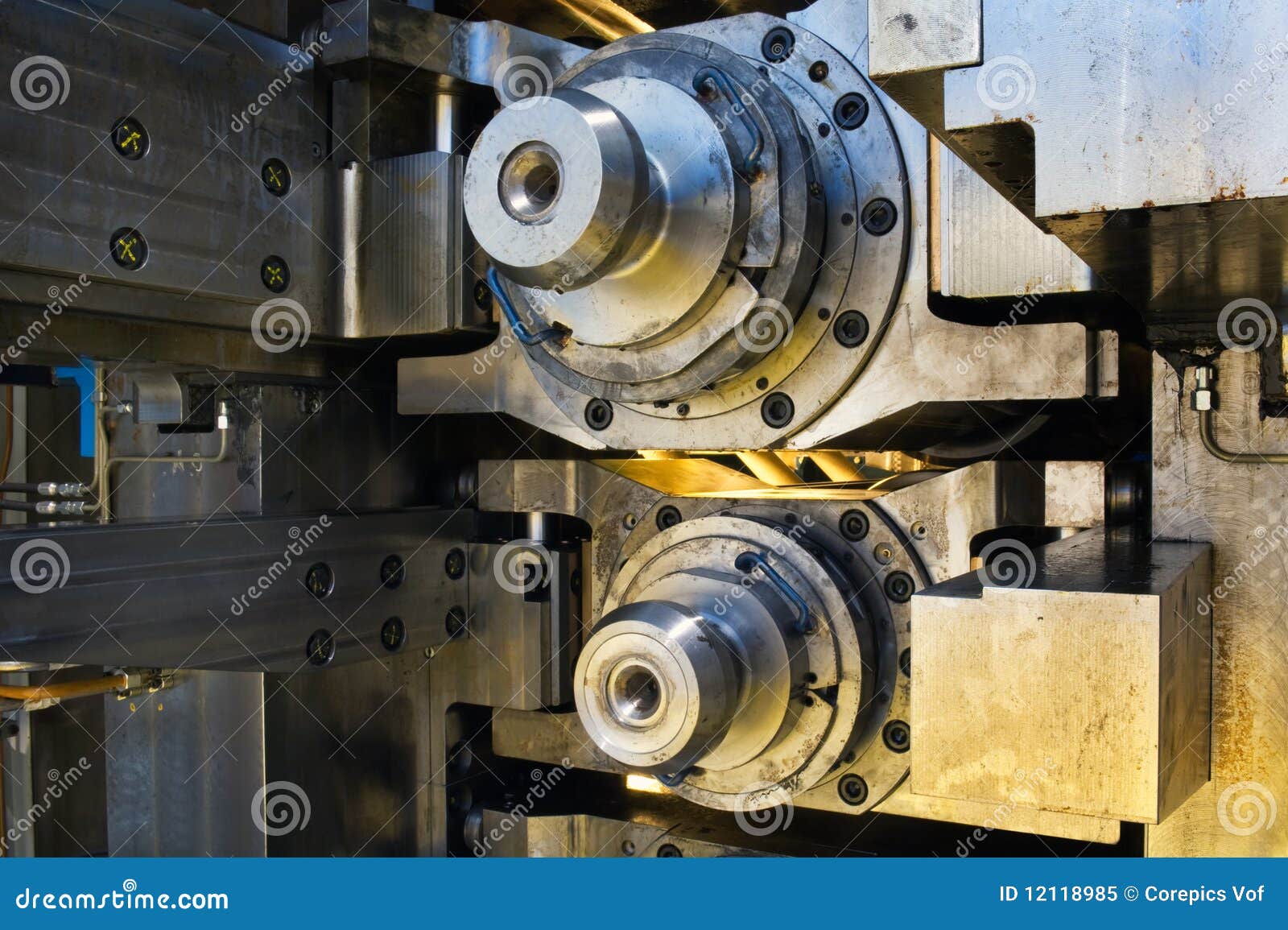 Steel mill stock image. Image of blocks, powerful, industrial - 12118985