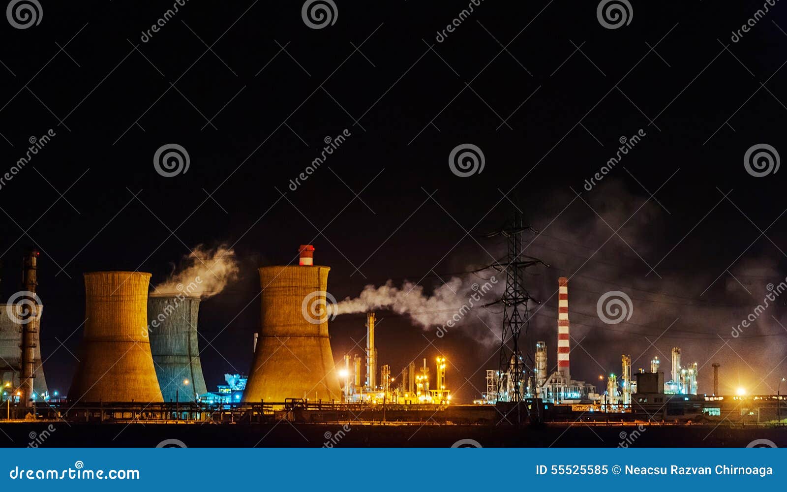 Steel Mill Blasting Furnaces Stock Image - Image of fume, factory: 55525585