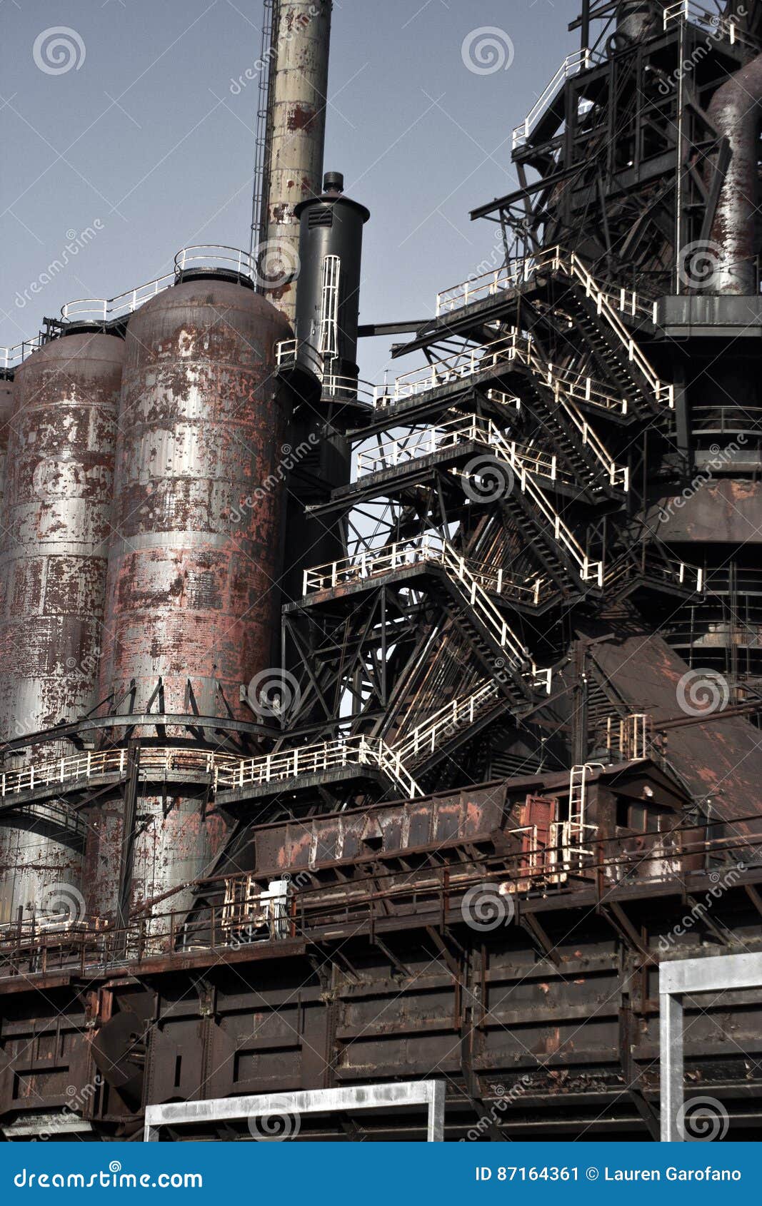 Steel mill detail stock image. Image of steel, industrial - 87164361