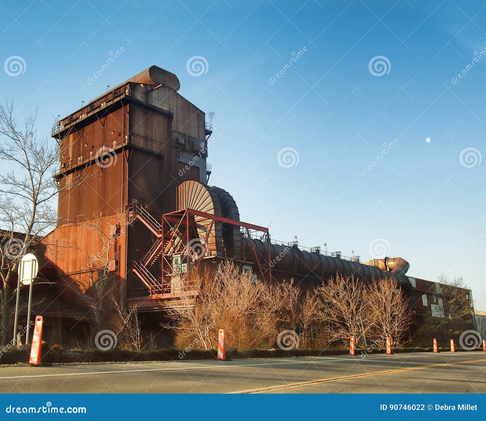 Steel mill stock photo. Image of industrial, steelwork - 90746022
