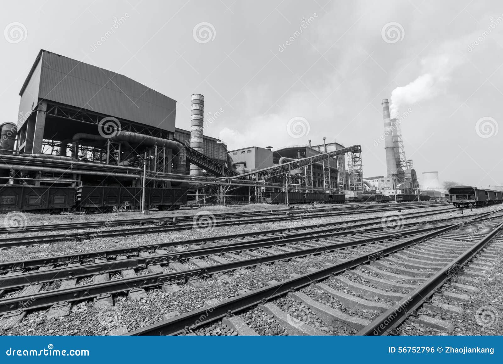 Steel Mills Smoke Pollution Stock Photo - Image of dark, building: 56752796
