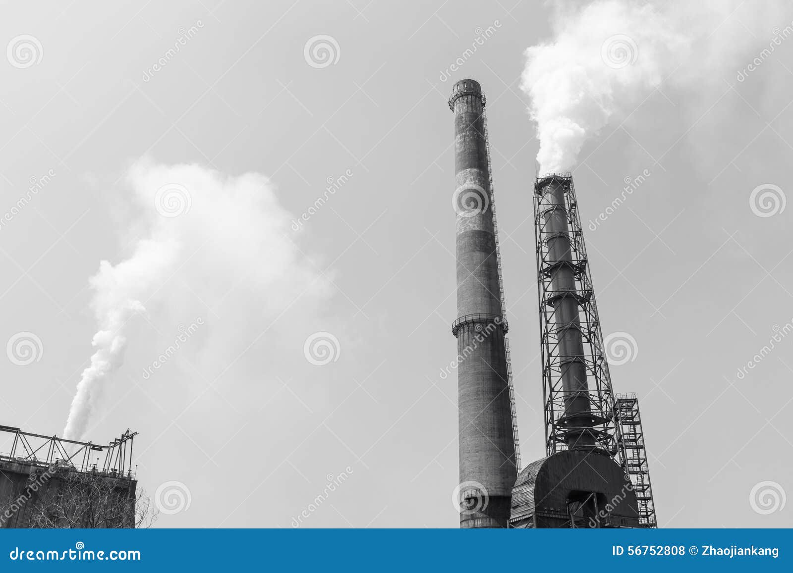 Steel Mills Smoke Pollution Stock Photo - Image of industry ...