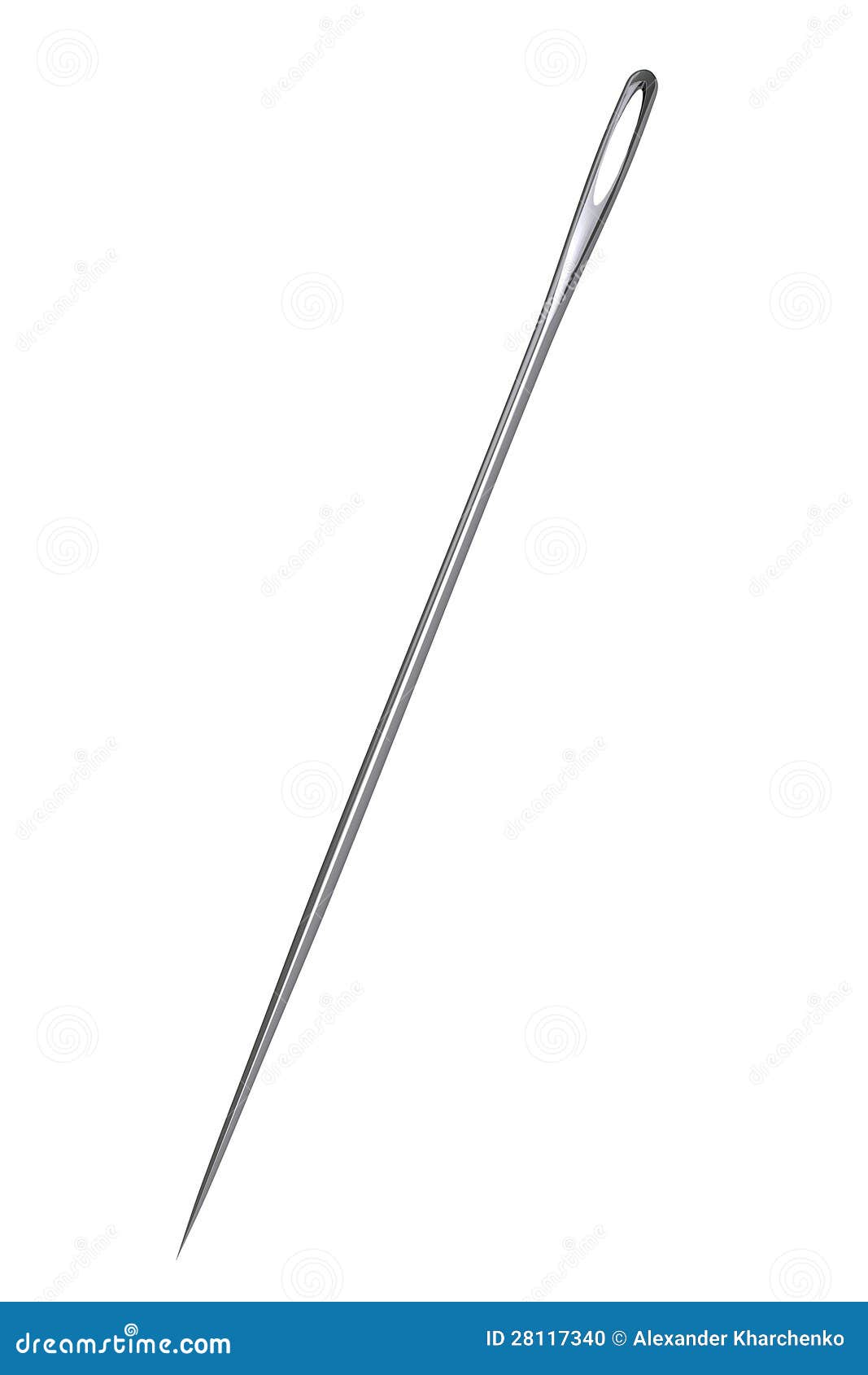 Steel Needle stock illustration. Illustration of silver - 28117340