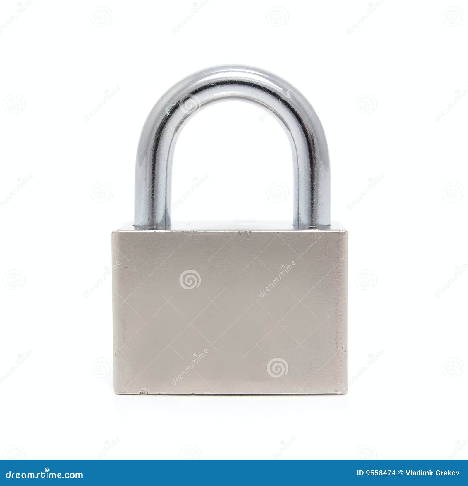 Steel padlock stock photo. Image of safeguard, padlock - 9558474