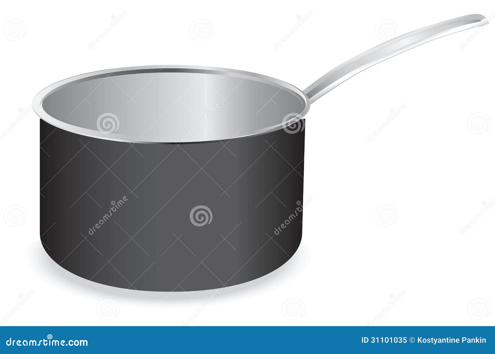 Steel pan medium size stock vector. Illustration of frying - 31101035
