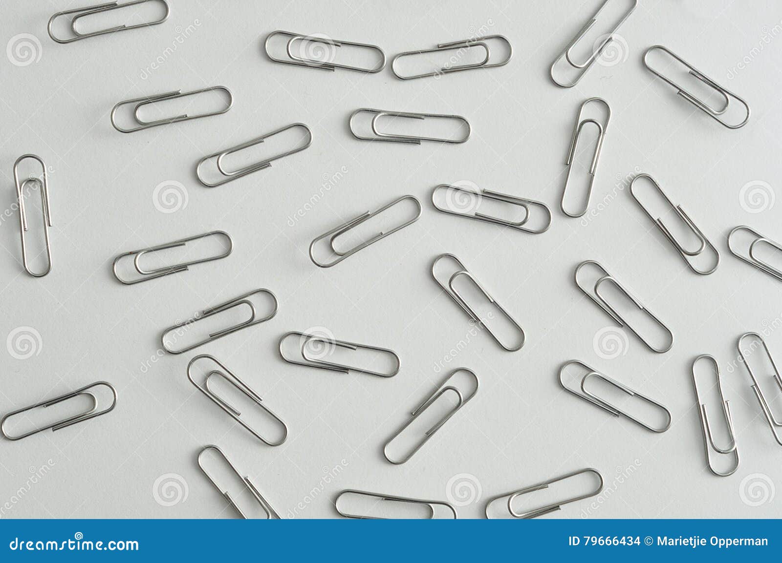 Steel paper clips stock photo. Image of metallic, business - 79666434
