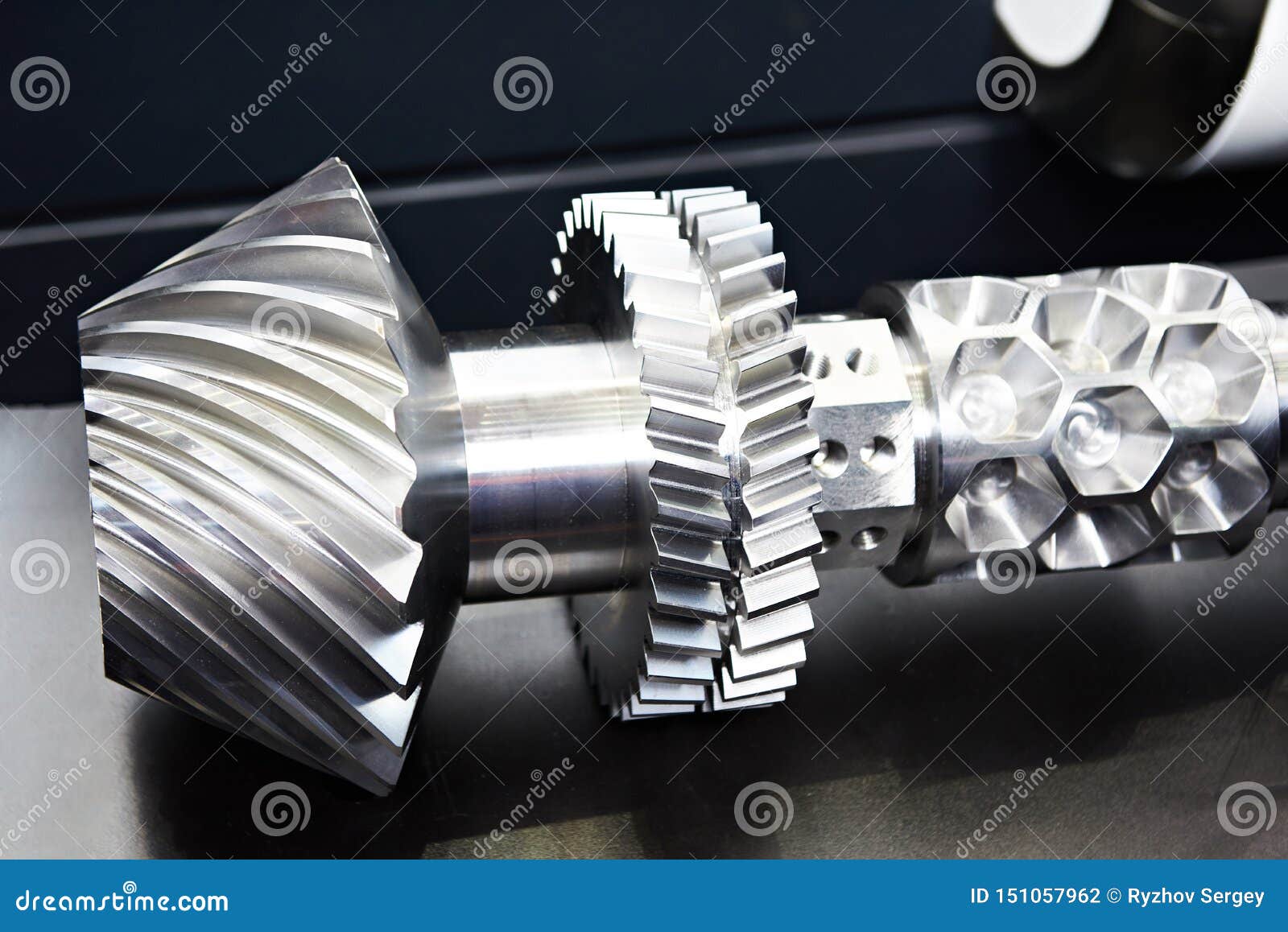 Steel Part Metal Working Sample Stock Photo - Image of manufacture ...