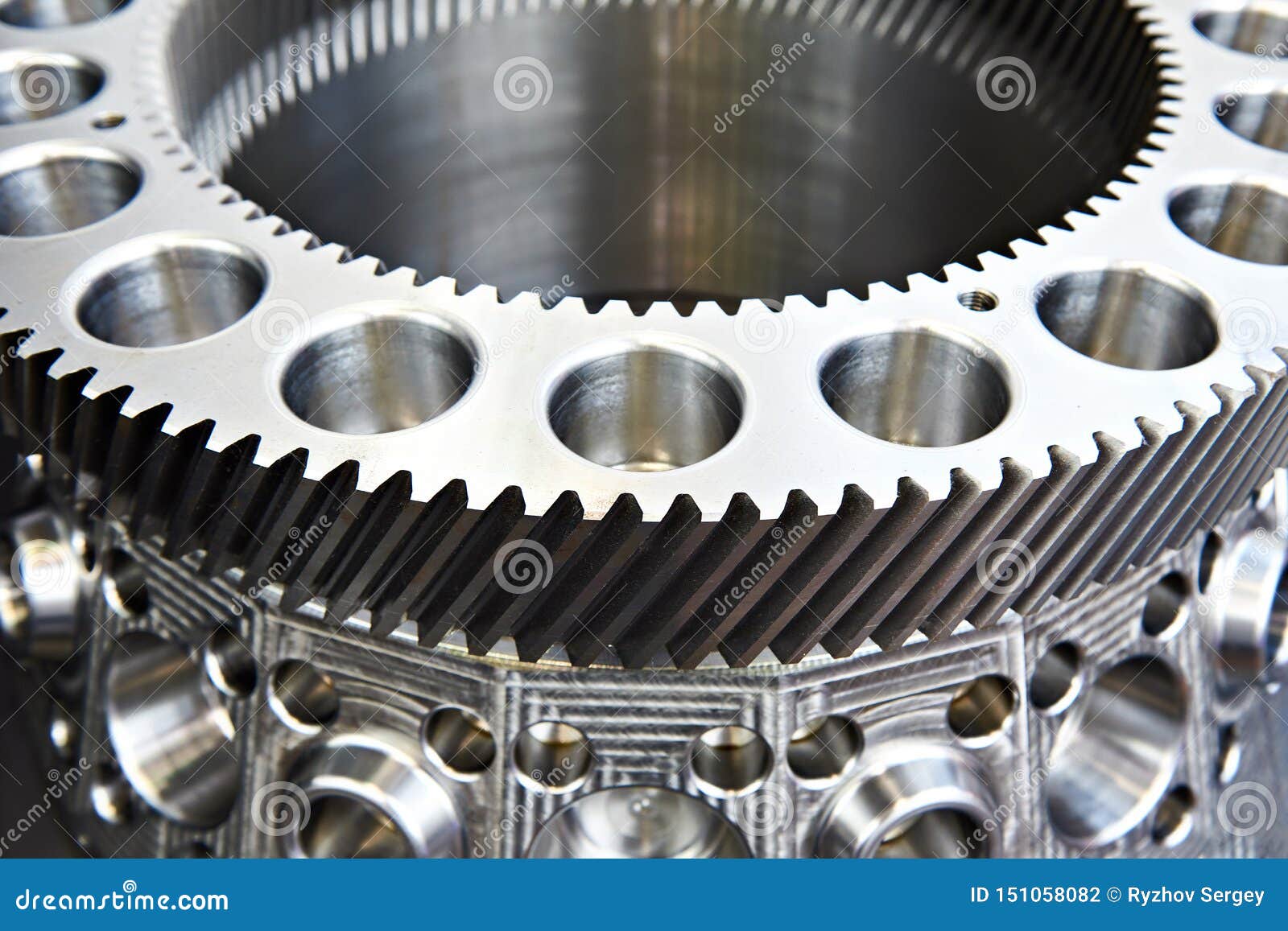 Steel Part Metal Working Sample Stock Photo - Image of tool, steel ...
