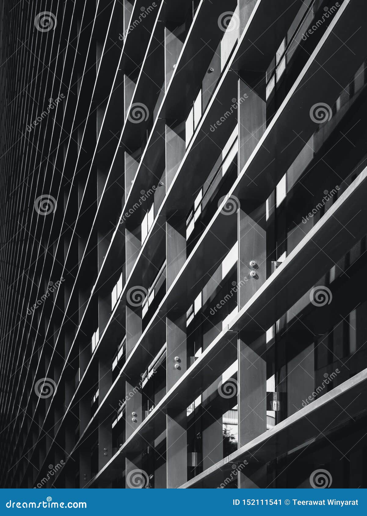 Steel Pattern Architecture Detail Facade Design Modern Building ...