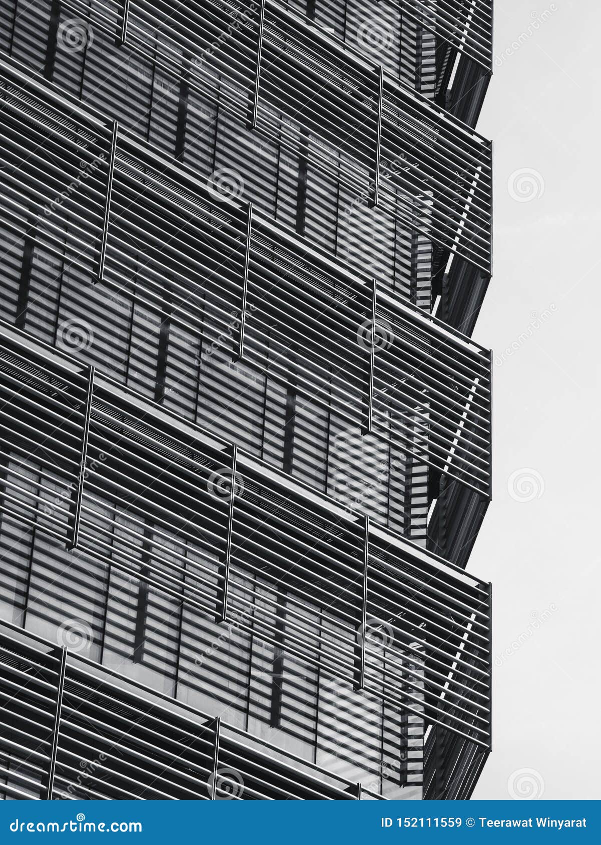 Steel Pattern Architecture Detail Facade Design Modern Building ...