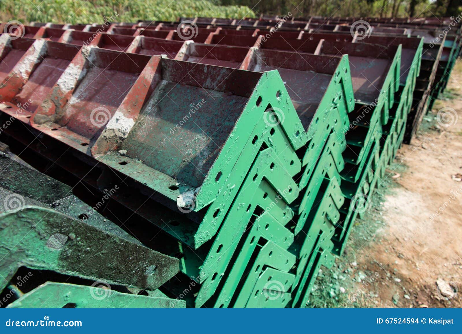 Steel pillar frame stock photo. Image of industrial, prop - 67524594