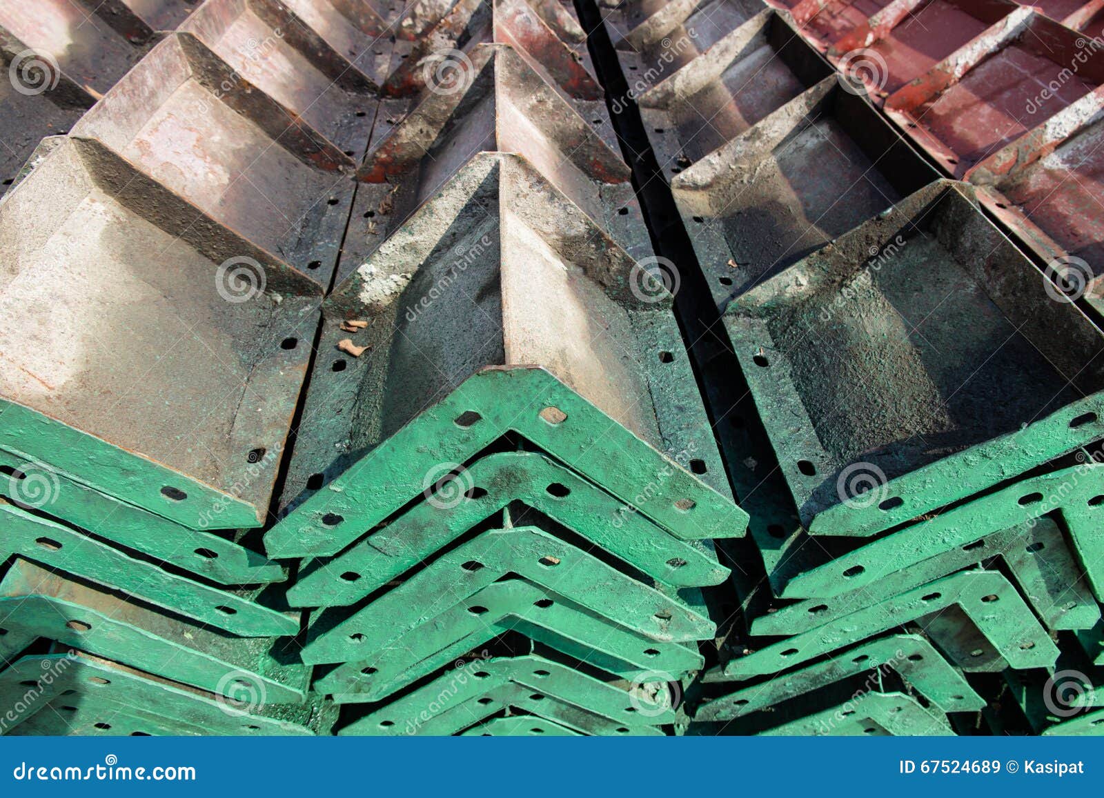 Steel pillar frame stock image. Image of build, outdoor - 67524689