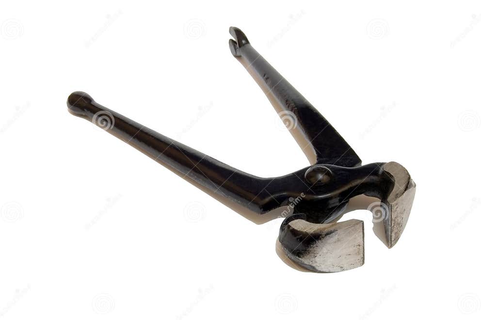 Steel_pincers_3 stock photo. Image of repair, craft, white - 715678