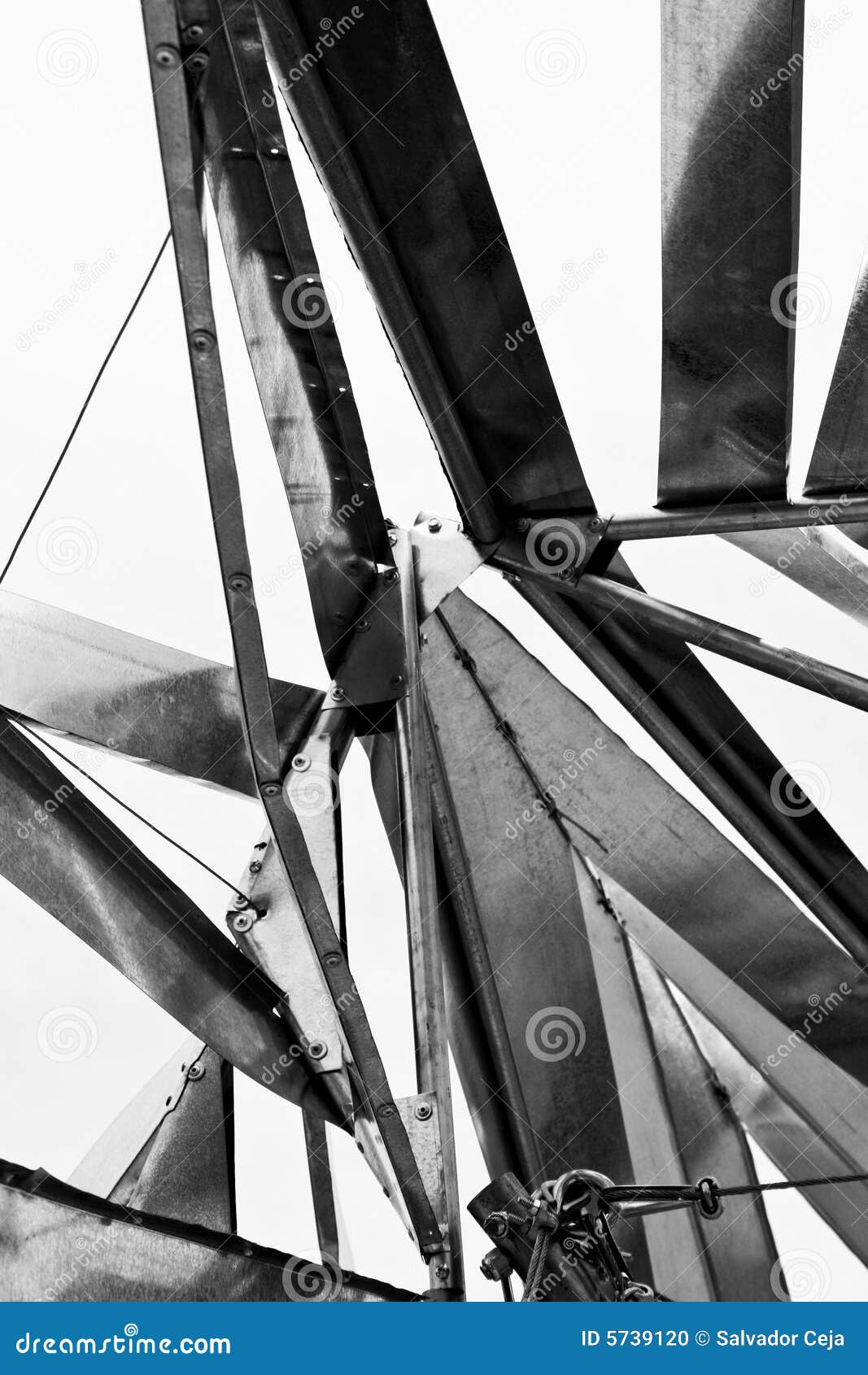 Steel pipe cable art stock photo. Image of construction - 5739120