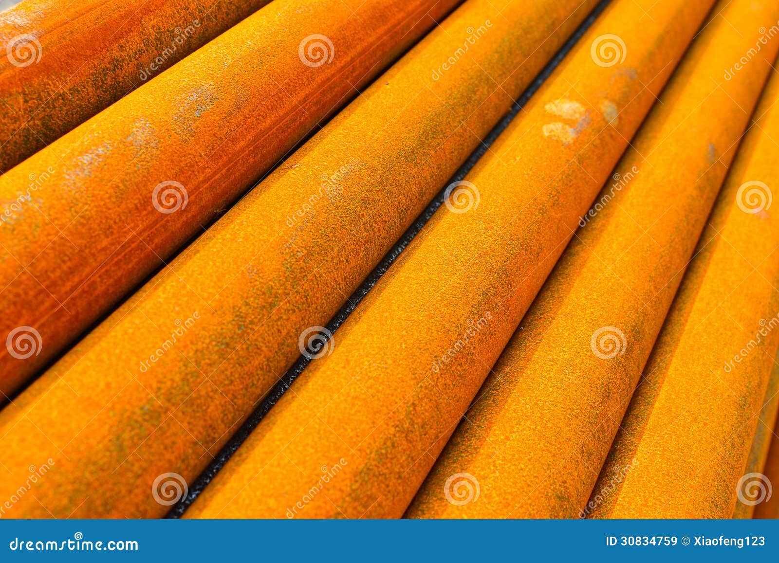 Steel pipe stock image. Image of shiny, group, metal - 30834759