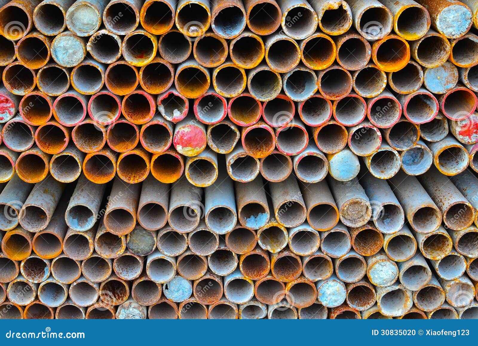 Steel pipe stock photo. Image of industrial, background - 30835020