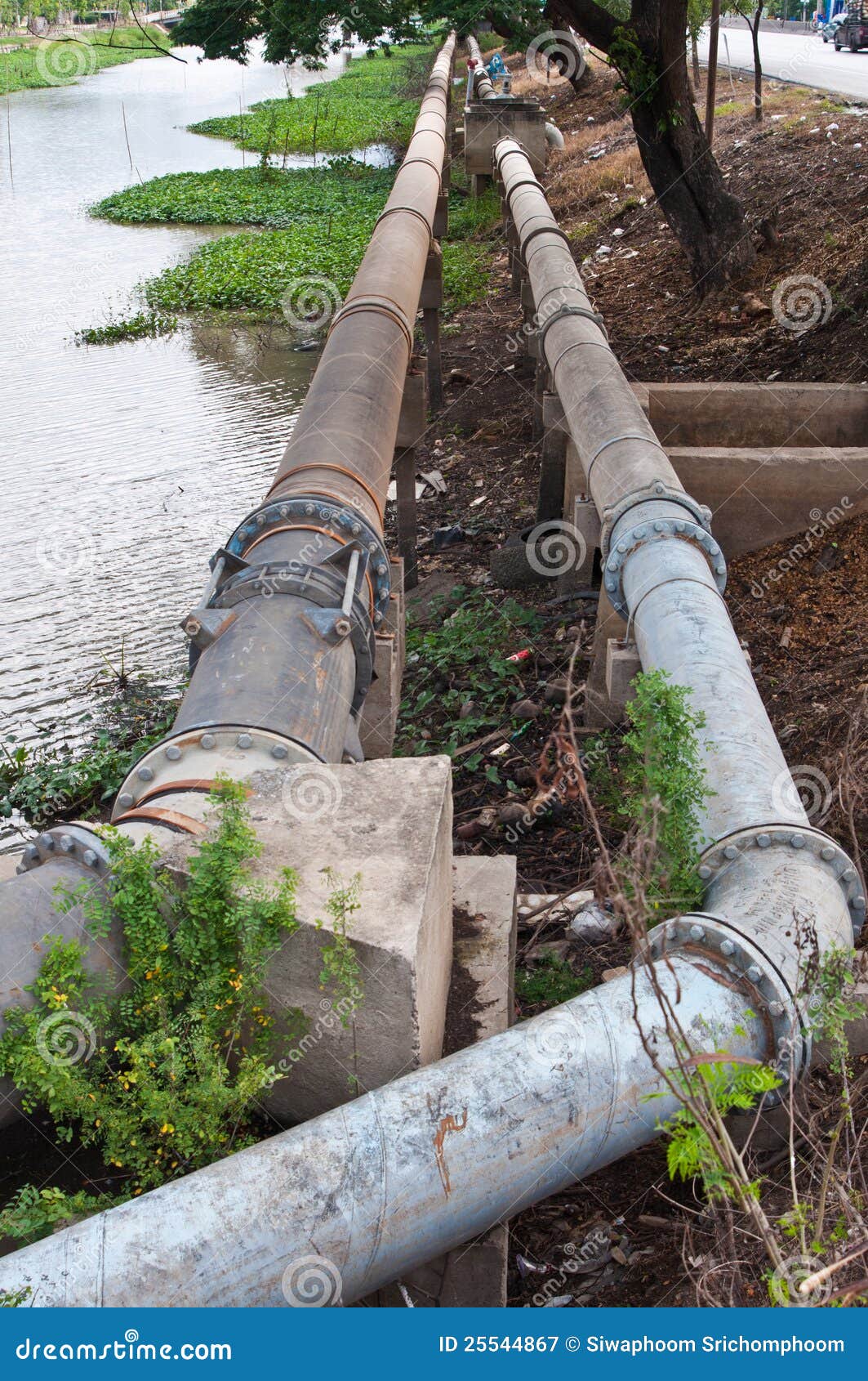Steel pipeline stock image. Image of heap, pipeline, pile - 25544867