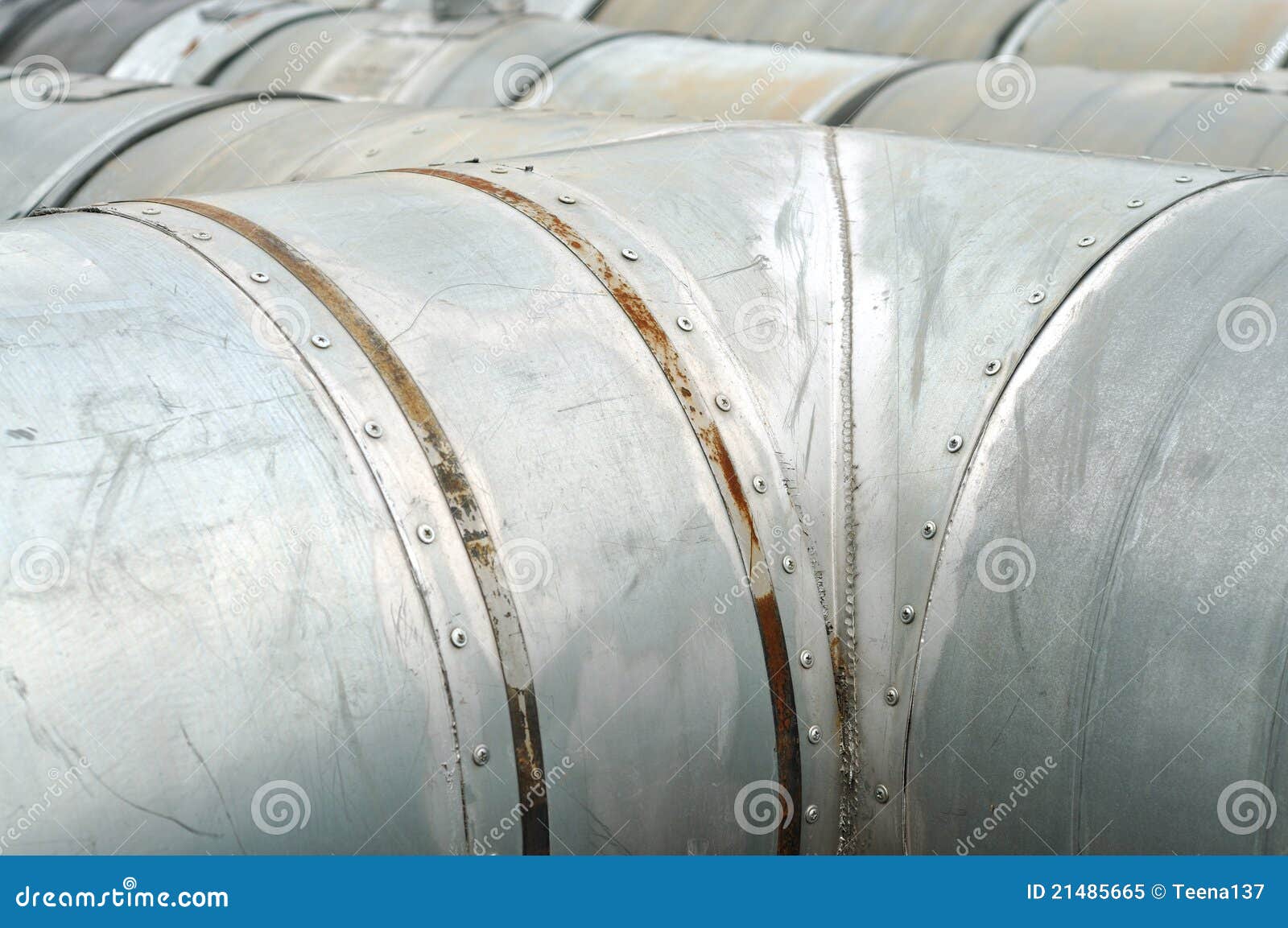 Steel pipelines stock image. Image of engineer, efficient - 21485665