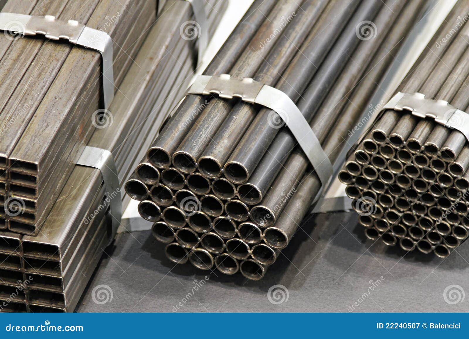 Steel pipes stock image. Image of steel, pipe, industry - 22240507