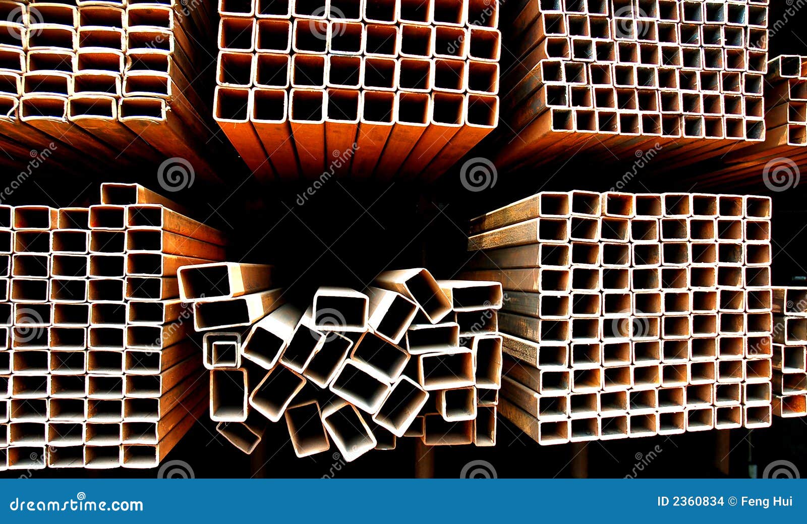 Steel pipes stock photo. Image of chengdu, detail, metals - 2360834