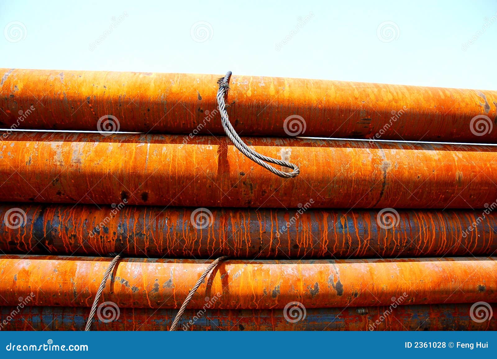 Steel pipes stock photo. Image of pattern, metals, chengdu - 2361028