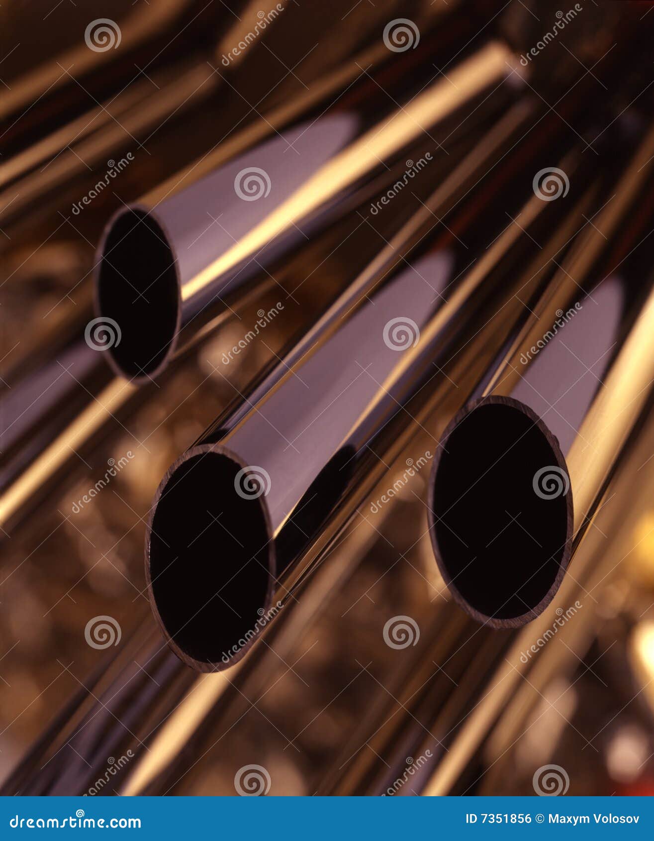 Steel pipes stock photo. Image of iron, background, steel - 7351856
