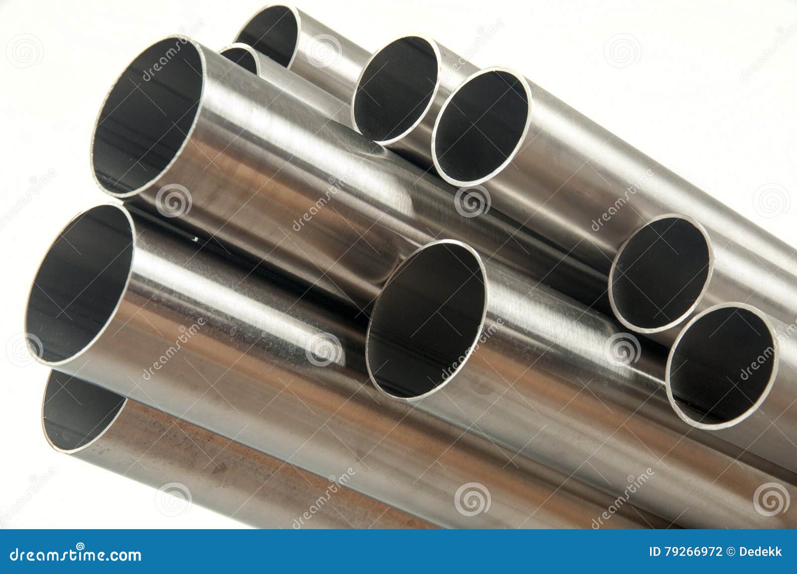 Steel pipes stock photo. Image of manufacture, profile - 79266972